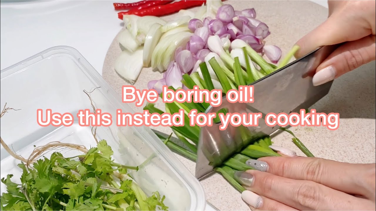 Secret to my popular food? Scallion Oil. Makes all your food delicious ...
