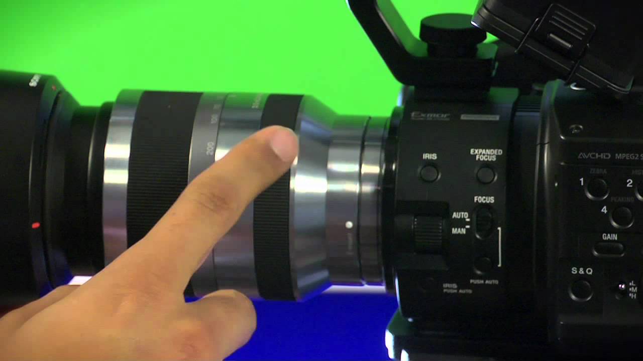 NEX-FS100 Sony Câmera AVCHD NXCAM - Merlin Video - YouTube