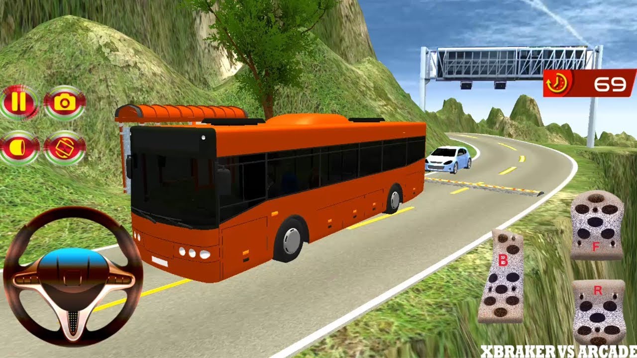 Bus Mountain Drive Simulator 3D | Offroad Bus Driving - Android ...