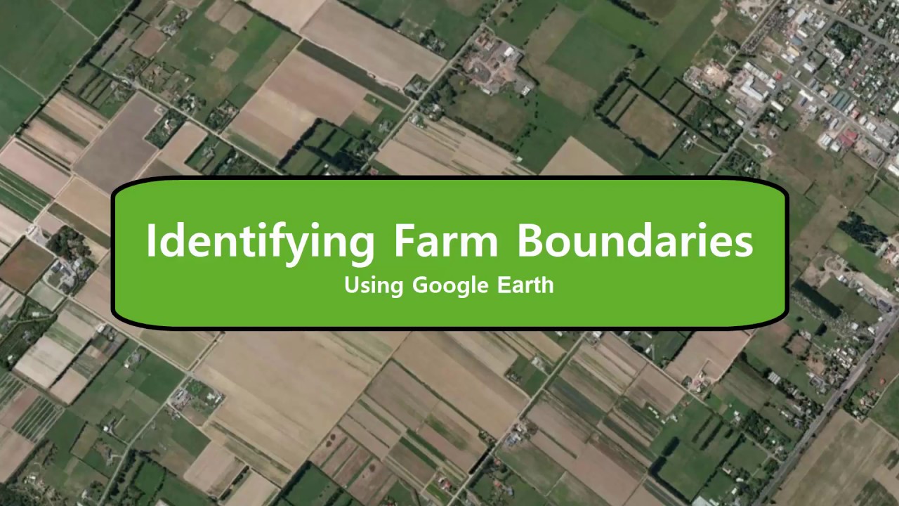 Farm Boundary Video - Google Earth - YouTube