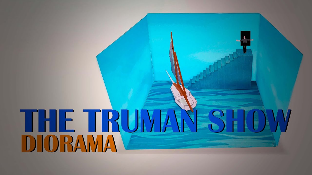 The TRUMAN show diorama. Crafting Truman's World: Seahaven Town ...