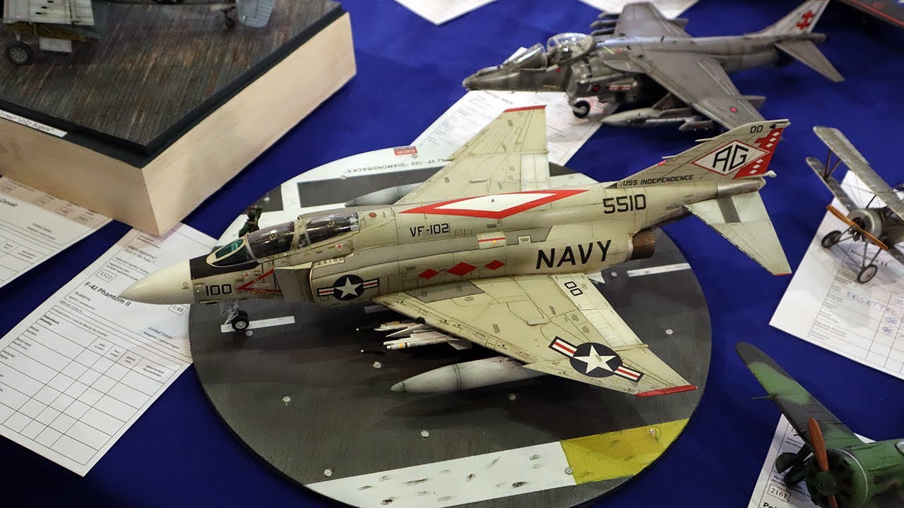 Scale Model Show in Szolnok Hungary 2024 Part 2: Aircarft models and ...