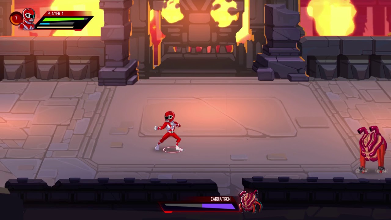 Mighty Morphin Power Rangers Mega Battle Hatchasaurus Cardiatron Boss ...