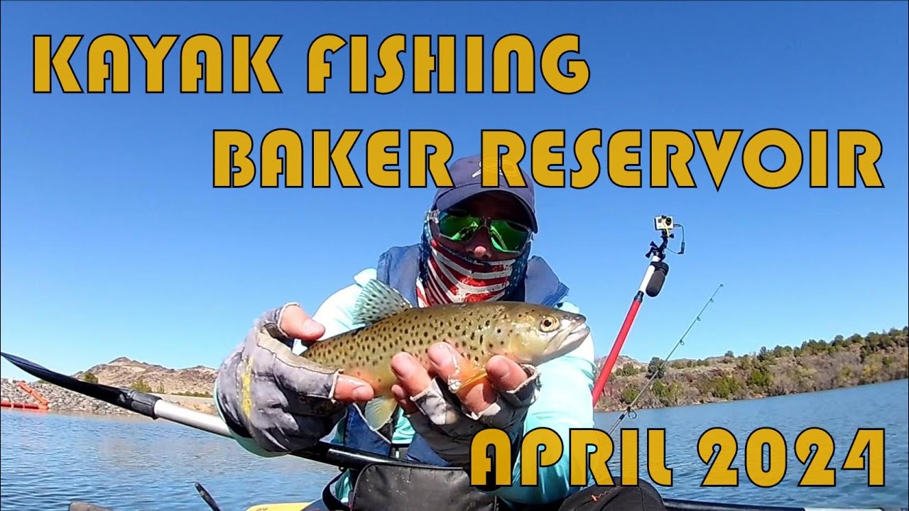 Kayak Fishing Baker Reservoir (April 2024) - YouTube