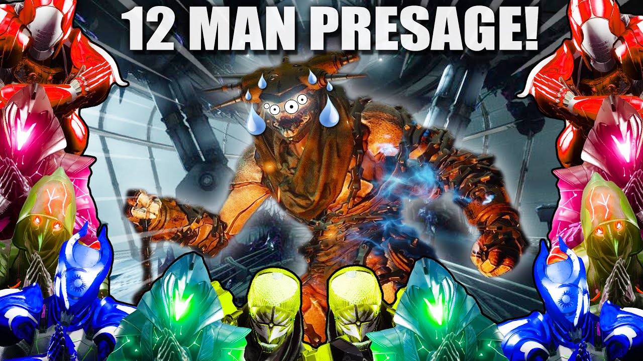THE CRAZY 12 MAN PRESAGE! 😱 Best Way To Get The New Exotic Quest DONE ...
