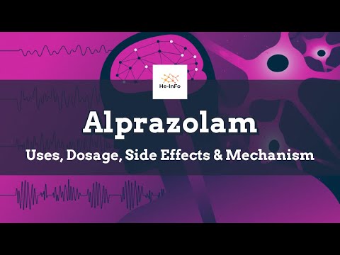 #alprazolam | Uses, Dosage, Side Effects & Mechanism | Xanax - YouTube
