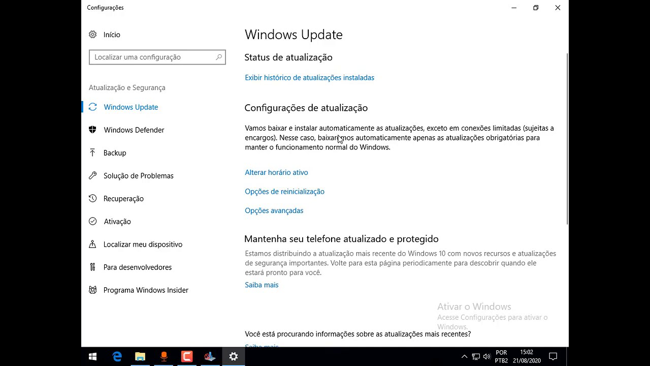 Como Desativar Atualização Automática do Windows 10 - FÁCIL SIMPLES ...