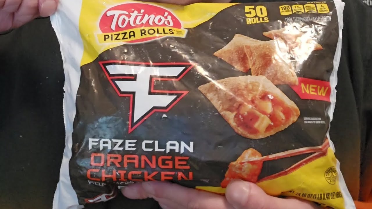 FaZe Clan Orange Chicken Pizza Rolls - YouTube