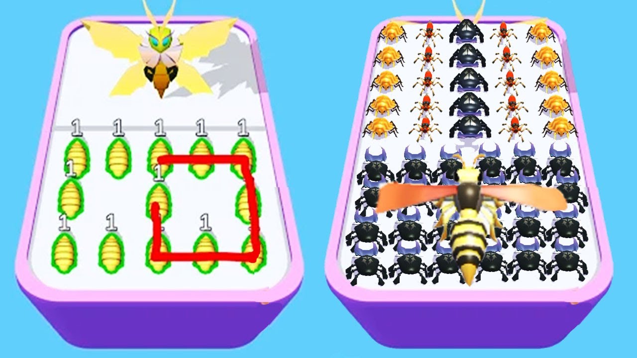 Merge Master - Insect Fusion #10 - Android Gameplay - YouTube