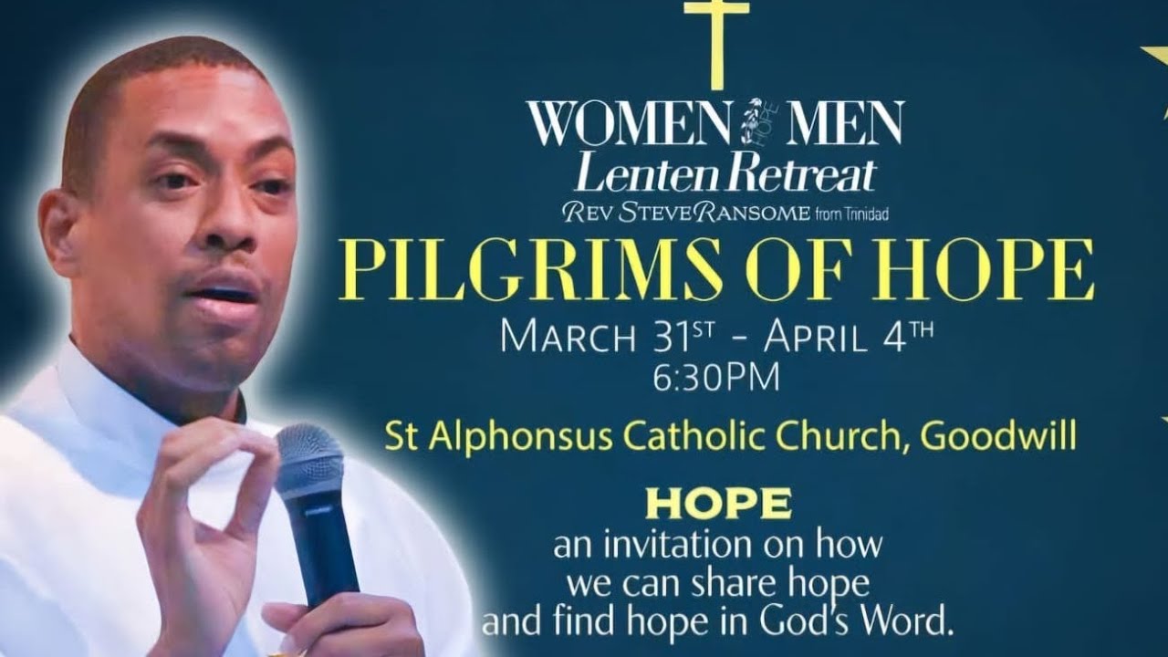 Nightly Retreat at St Alphonsos Catholic Church/Pilgrim of Hope with ...
