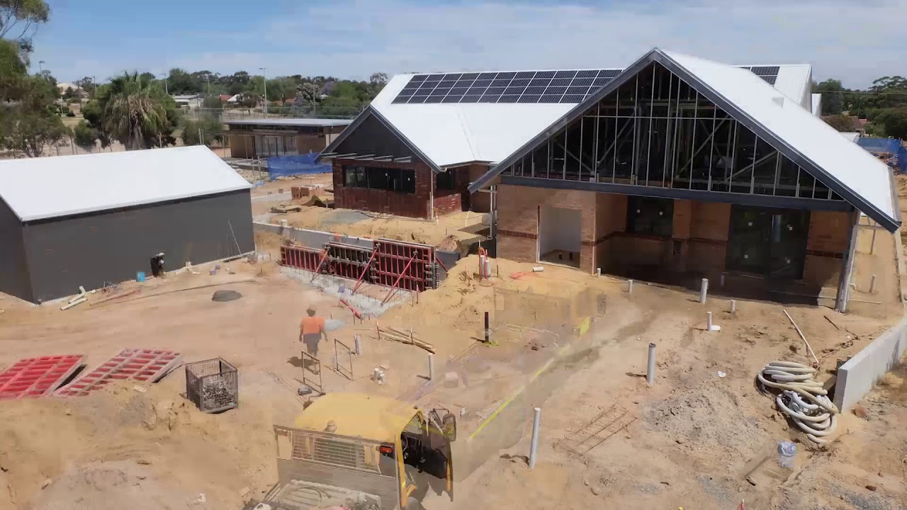 Pingelly Health Centre construction - YouTube