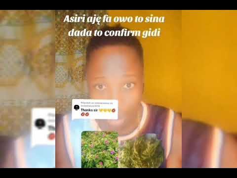 Asina aje fa owo - YouTube