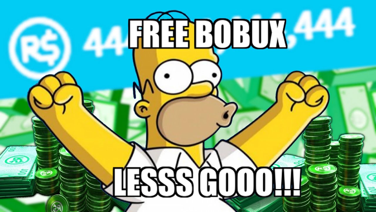 How To Get Free BOBUX 🤑 🤑 🤑 - YouTube
