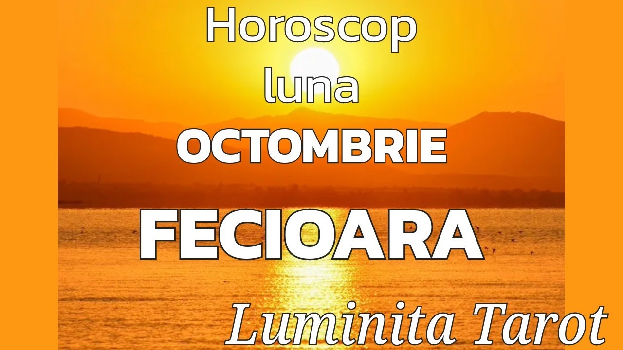 ️🔮ZODIA FECIOARA LUNA OCTOMBRIE SFARSITUL PERIOADEI INTUNECATE ,VISEAZA ...