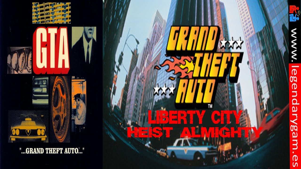 GTA 1 - Gameplay - Grand Theft Auto - (1997) - Heist Almighty ...