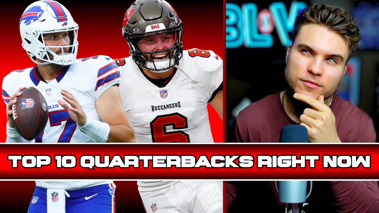 Ranking the Top 10 NFL Quarterbacks RIGHT NOW - YouTube