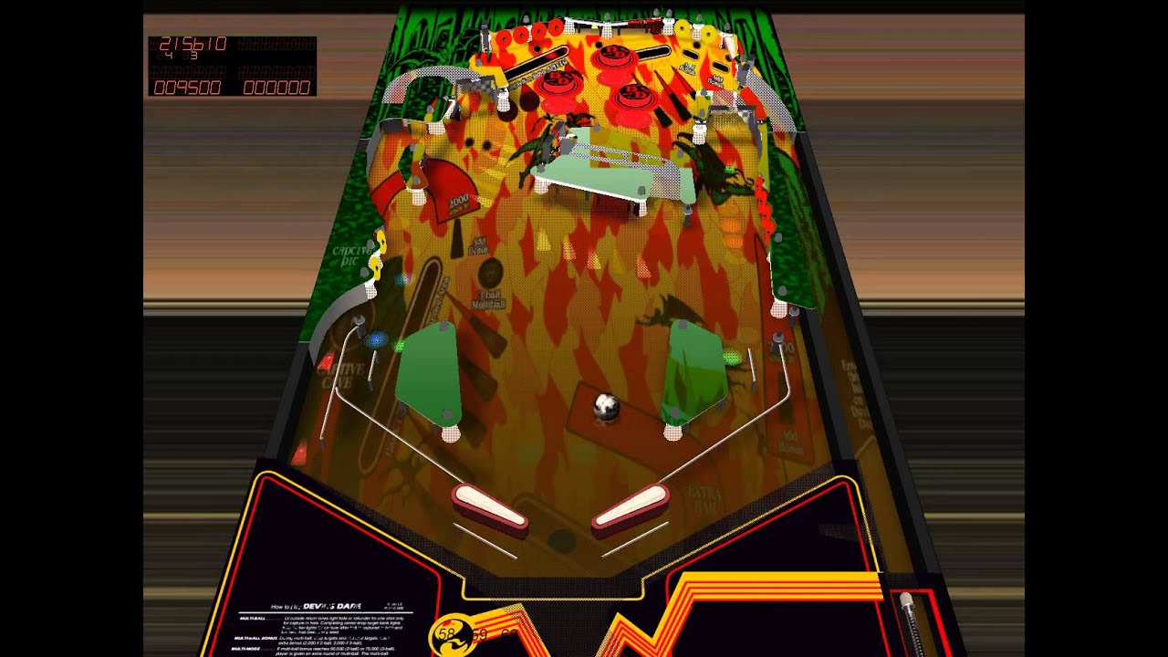 Devil's Dare (pinball table) - YouTube