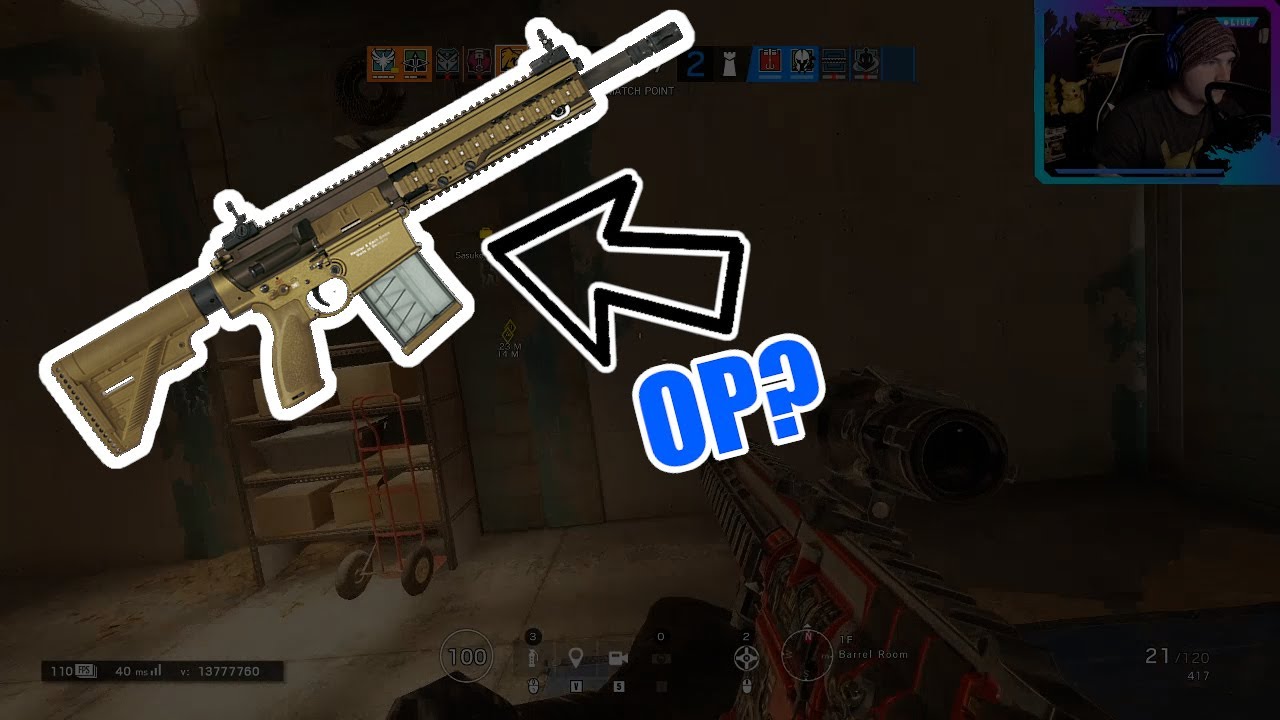 417 IS OP? Rainbow Six Siege Stream Highlights 12-3-19 - YouTube