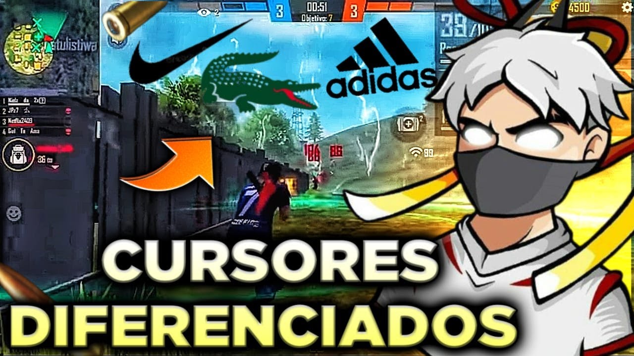 😱 MELHOR PACK DE CURSORES PARA VC USAR 🔥 RGB, DINI FF, MIMECRAFT ...