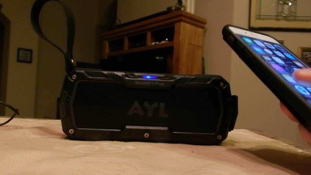 SoundFit Plus Waterproof Bluetooth Speaker - Durable Portable Outdoor ...