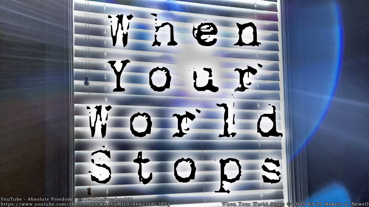When Your World Stops - Rob Newell - Hard Rock song dealing with the ...