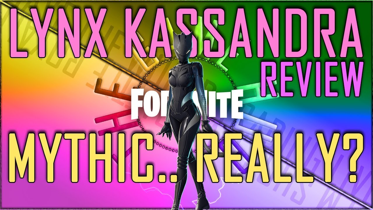 Lynx Kassandra Mythic Ninja Review Best Fortnite Ninja Ever Youtube
