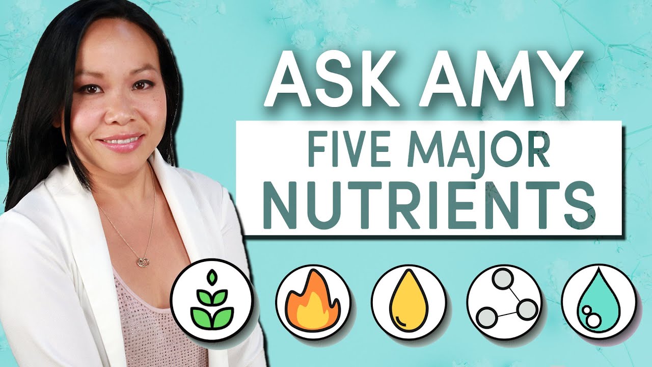 Nucific | Ask Amy: What are 5 Major nutrients? - YouTube