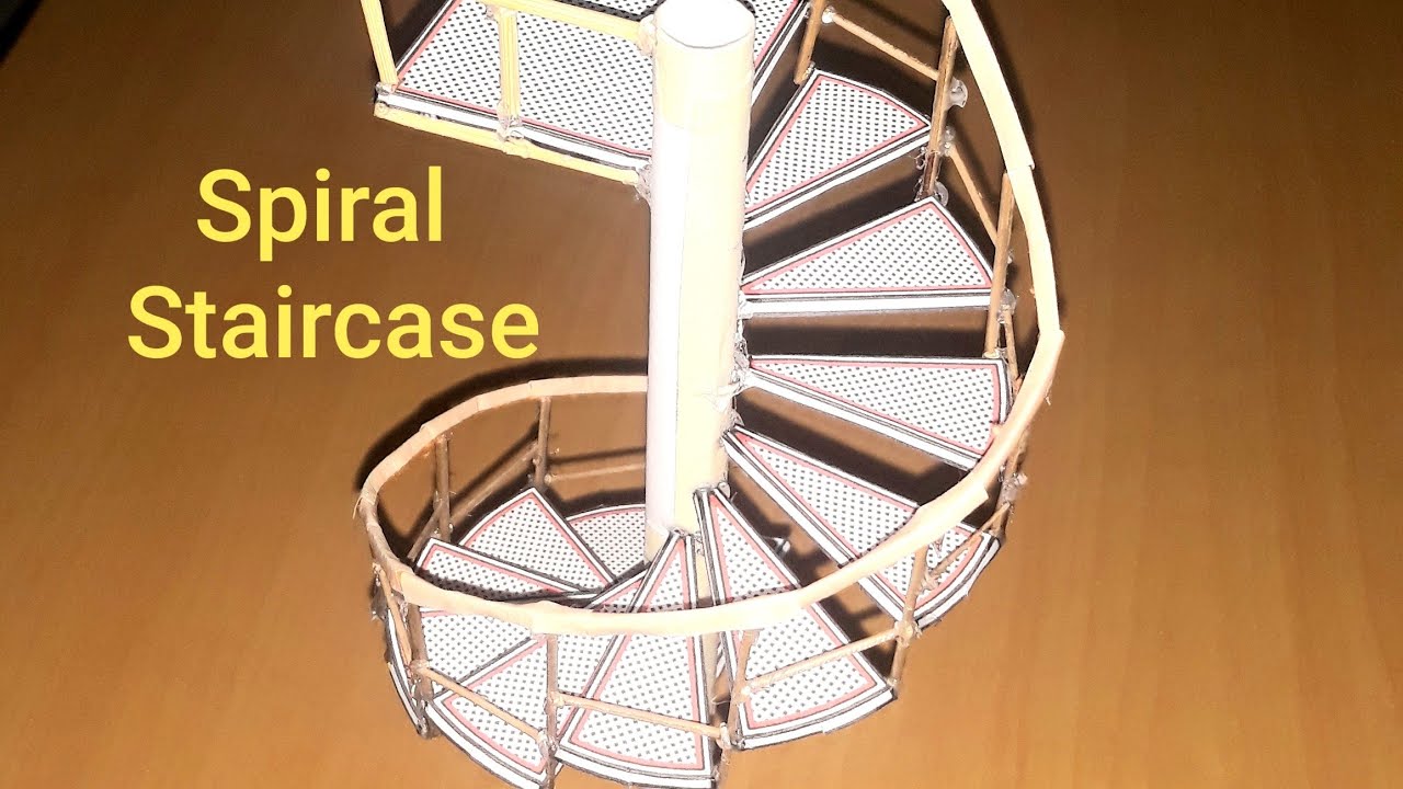 Paano pagawa ng spiral staircase/spiral staircase layout/Hagdan spiral ...