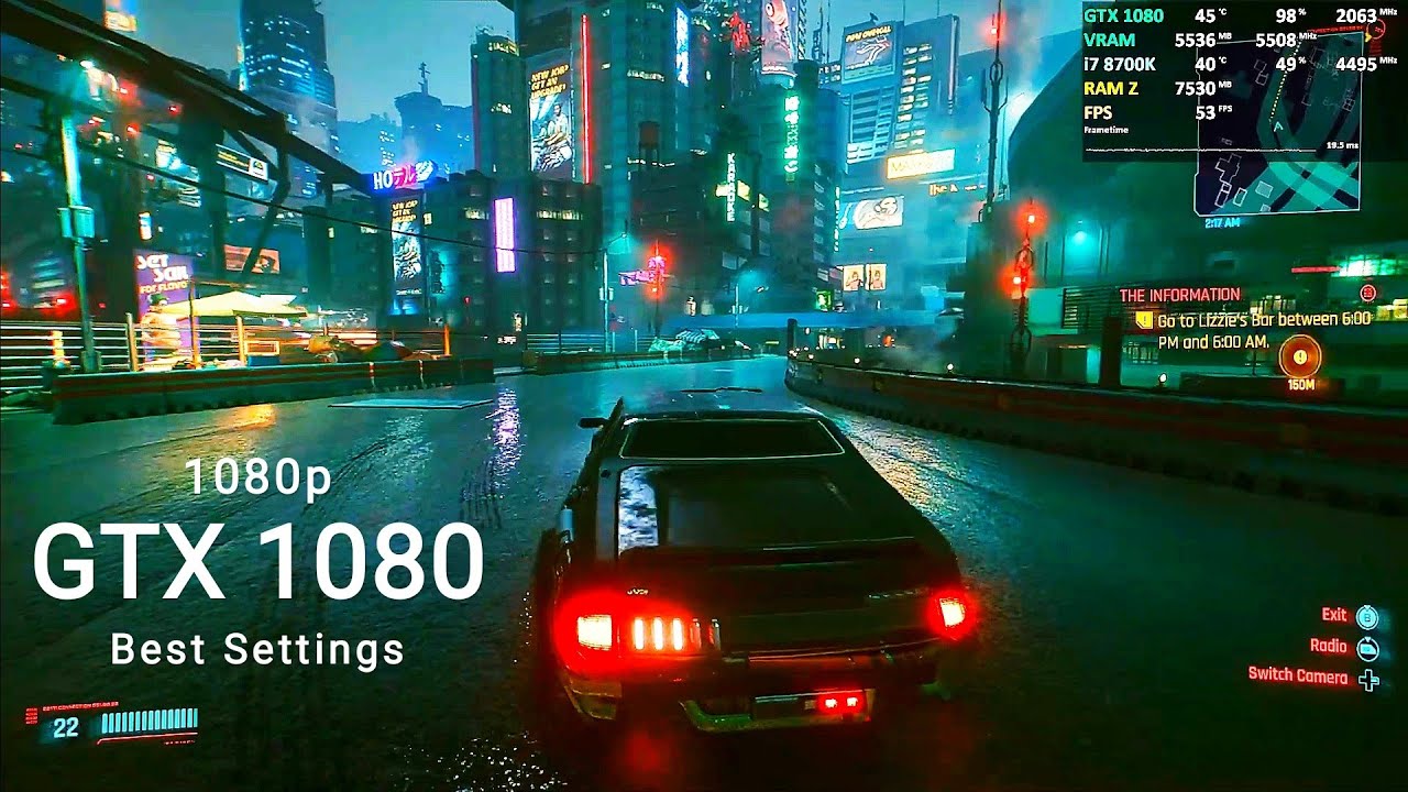 Cyberpunk 2077 | Best PC Settings | How to improve performance with GTX ...