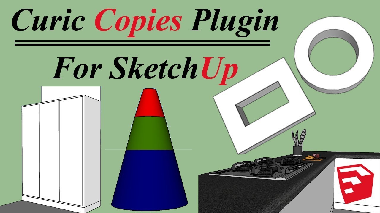 Curic Copies Plugin For Sketchup - YouTube