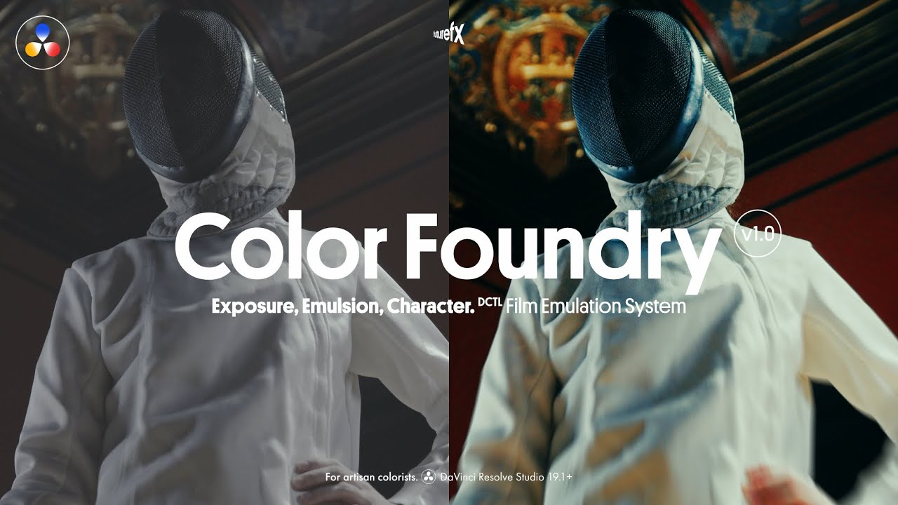 Color Foundry© v1.0 Exposure, Emulsion, Character | for DaVinci Resolve ...