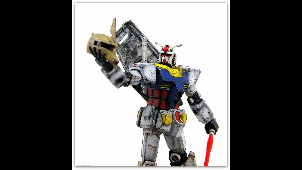 the BOBO models: RX 78-2 scala 1/144 BANDAI - EP.1 - YouTube