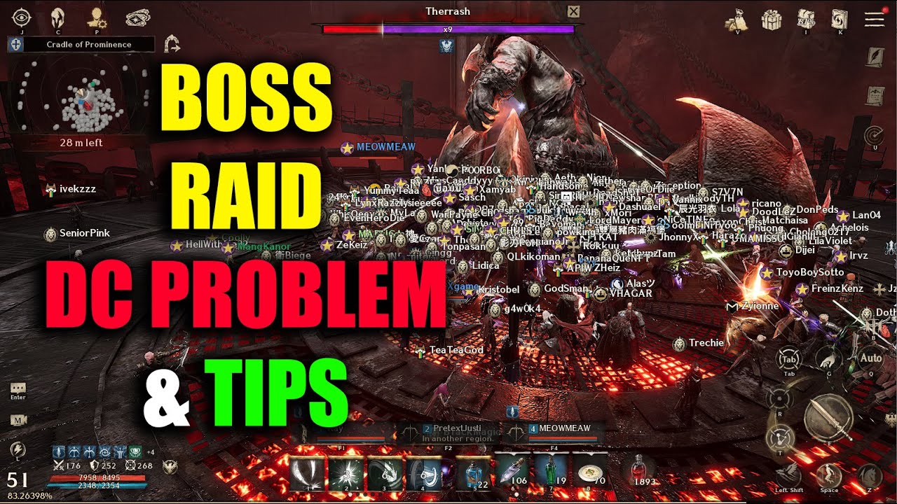 Night Crows Boss Raid DC Problem & TIPS - YouTube