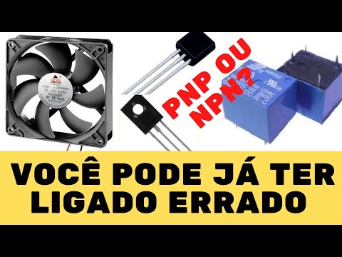 Como Acionar Relé Com Transistor PNP E NPN - YouTube