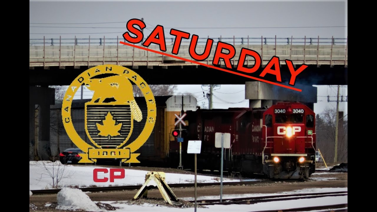 Train Chasing On A Saturday - YouTube