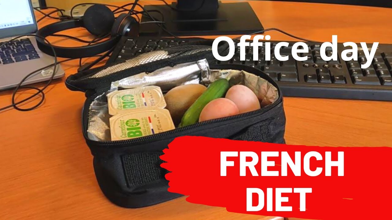 What I eat on a Work Day in Paris | French Diet OFFICE day - YouTube