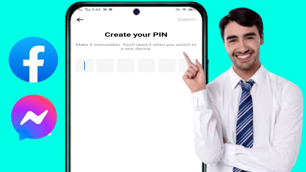 cómo crear un pin en Facebook Messenger 2024 | Crea tu Pin en Messenger ...