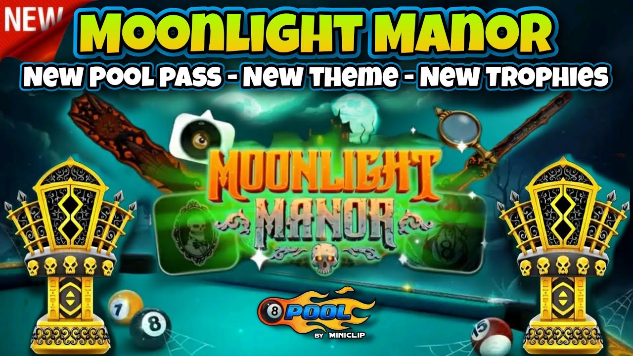 MOONLIGHT MANOR SEASON 😍 NEW POOL PASS 💜 EXCLUSIVE TROPHIES 😱 MOONLIGHT ...