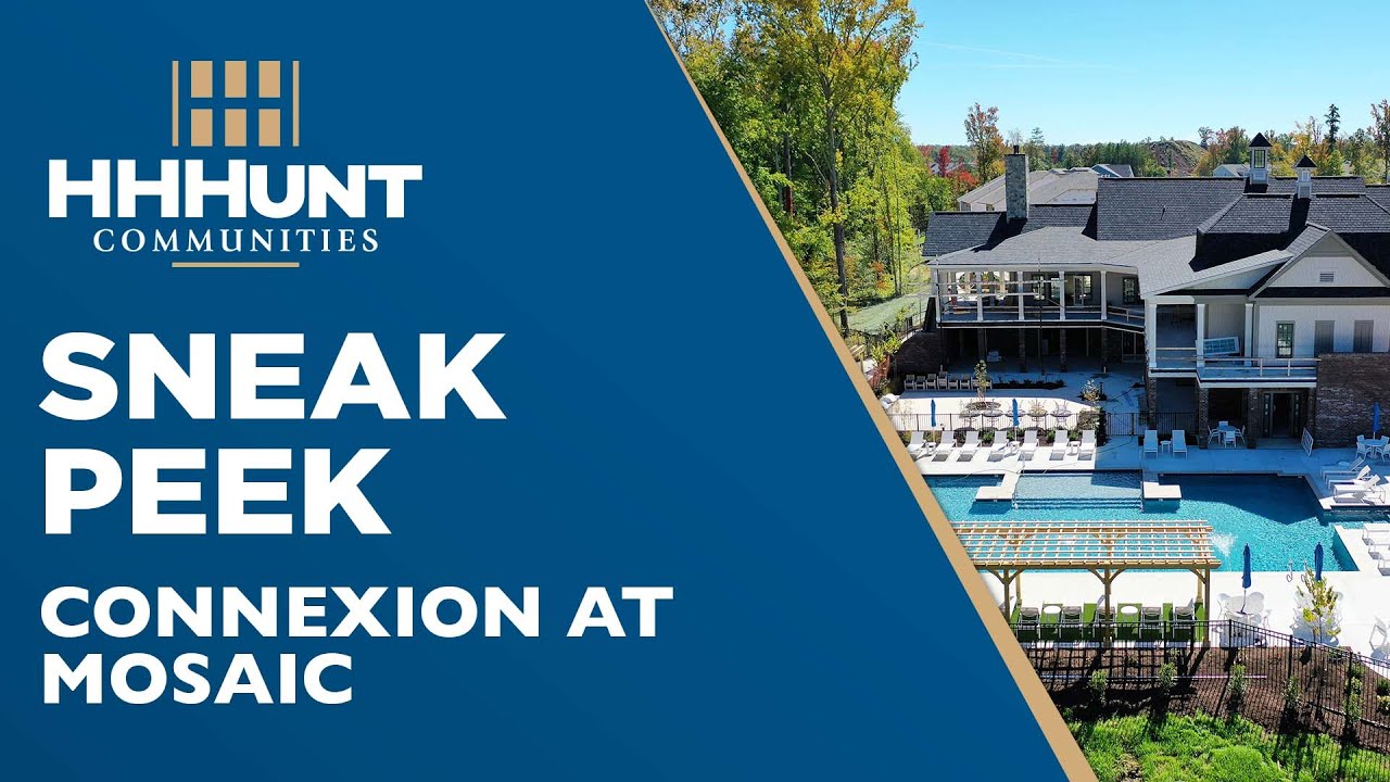 The Connexion Amenity Center | Mosaic at West Creek by HHHunt ...