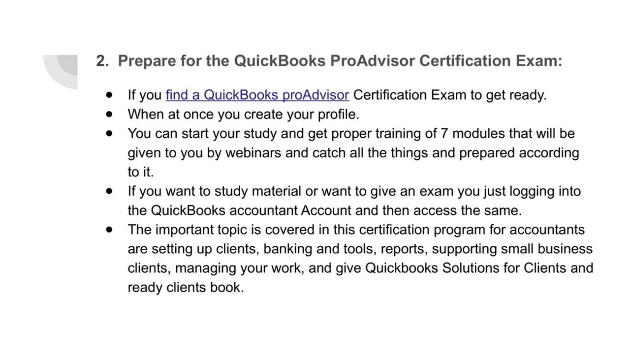 How To Become A QuickBooks ProAdvisor - YouTube
