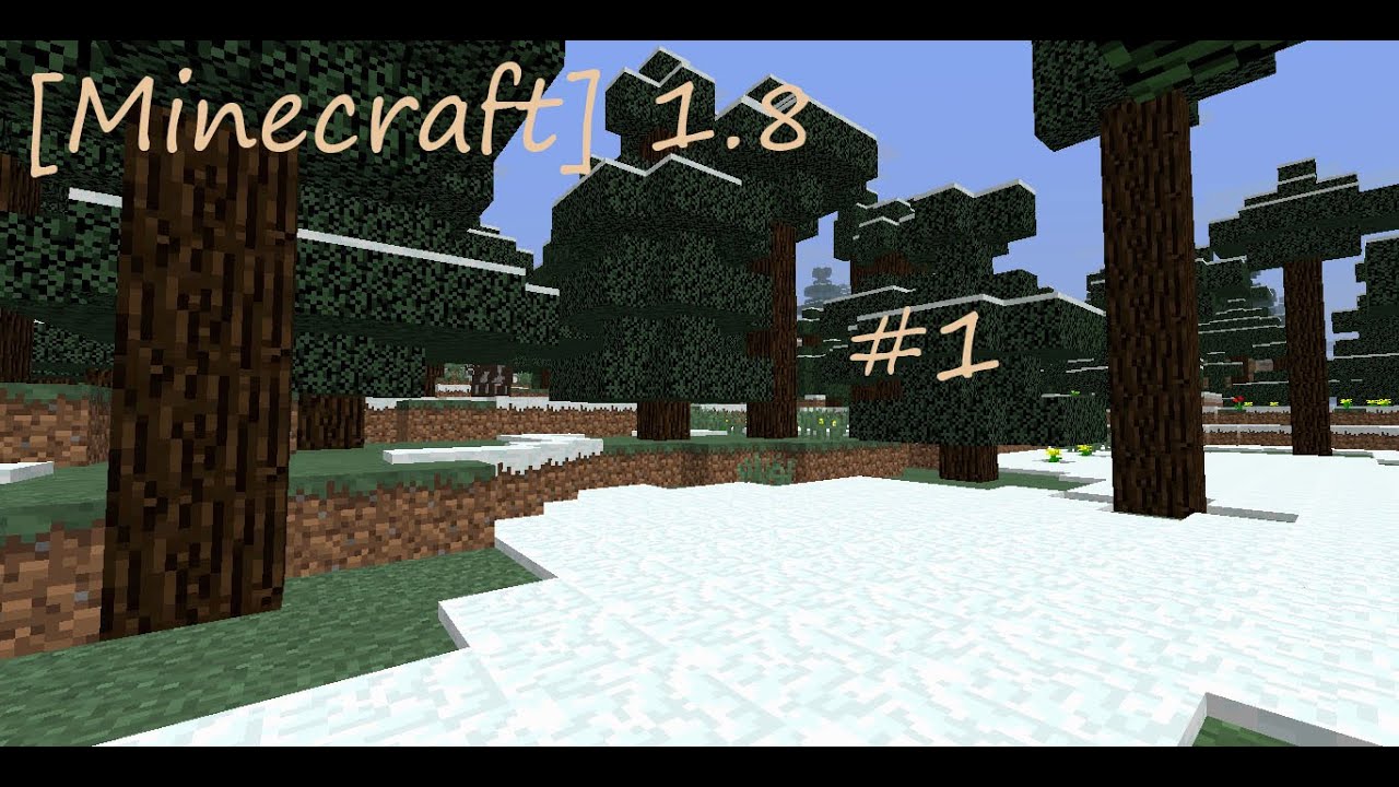 [minecraft 1.8] 1 - กับการแคชครั้งแรก เย้ ~ - YouTube
