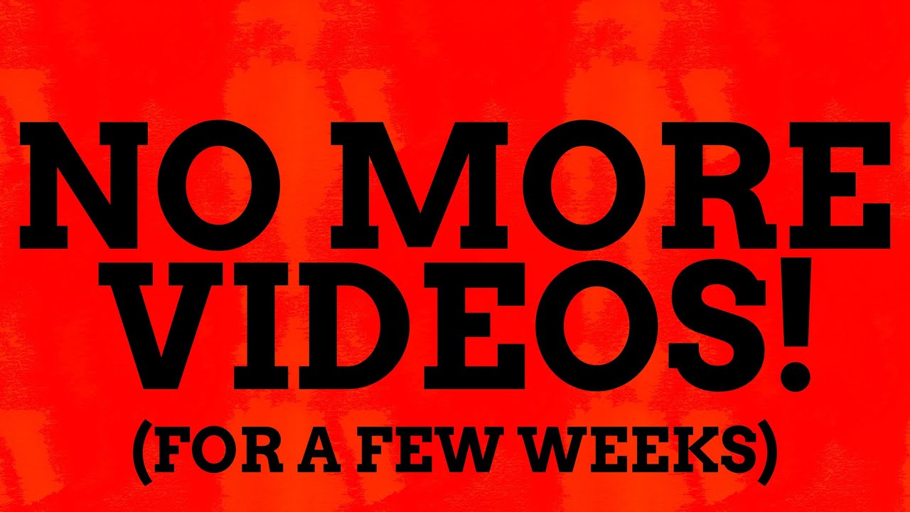 Taking Some Time Off - YouTube