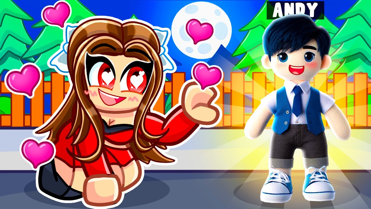 Playing As A HELPFUL Andy PLUSHIE In Roblox SNAPCHAT! - YouTube