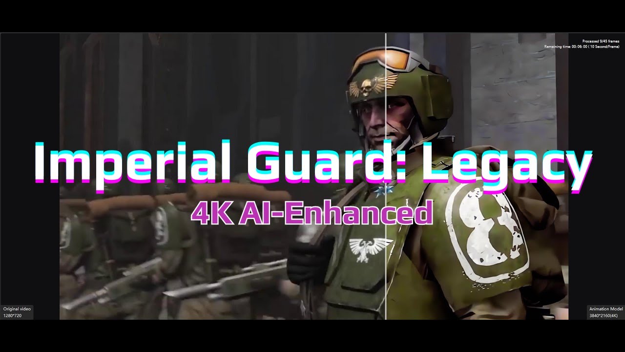 Ep. 2 - Imperial Guard Legacy by Sodaz - 4k AI Enhanced by 40kfan com ...