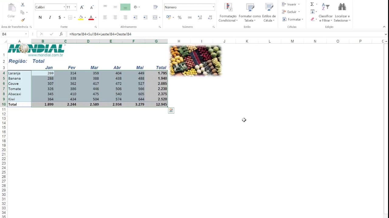 Você sabe utilizar o AutoSoma do MS-Excel? - Parte 1 - YouTube