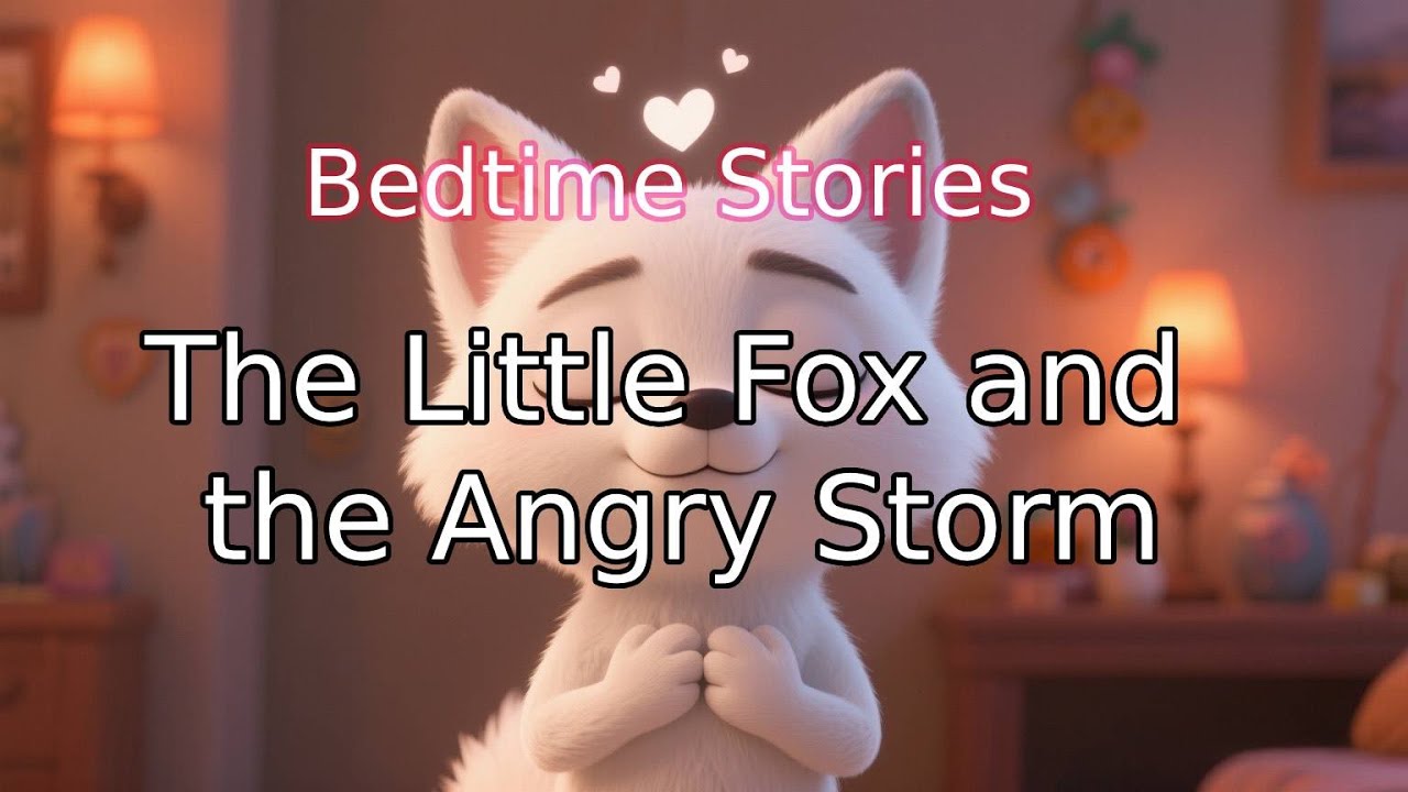 (Bedtime Stories) The Little Fox and the Angry Storm [English] - YouTube
