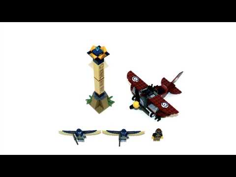 LEGO Pharaoh's Quest Flying Mummy Attack Set 7307 Speed Build - YouTube