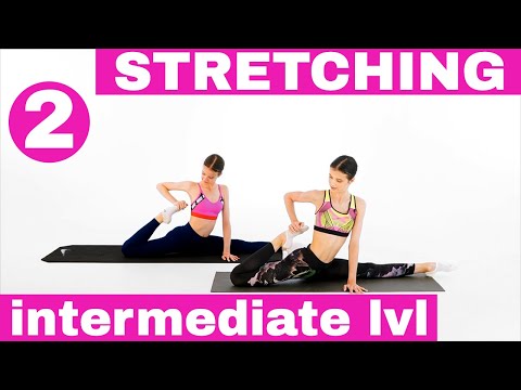 STRETCHING EXERCISES for INTERMEDIATE (2nd video from 3)