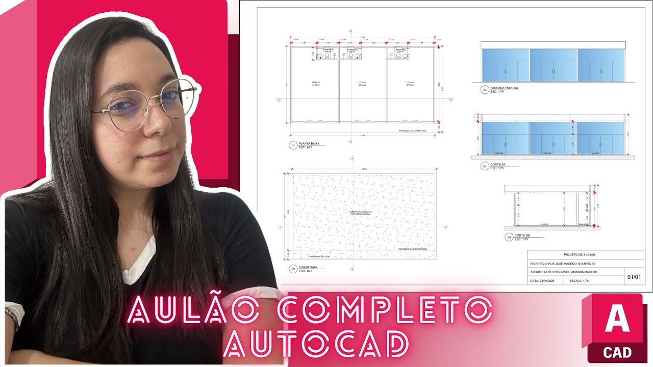 Como fazer um projeto do zero no AutoCAD 2026 - Passo a passo para ...