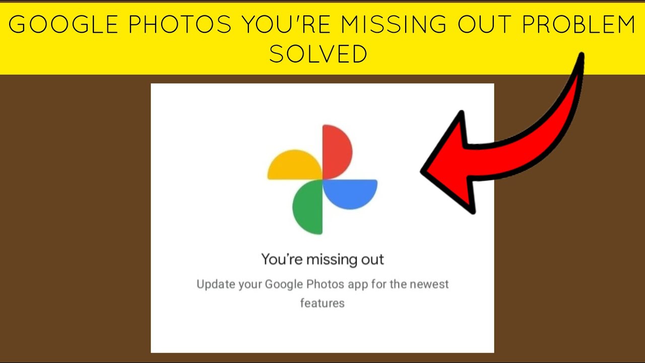 How To Solve Google Photos App "You're missing out" Problem || Rsha26 ...